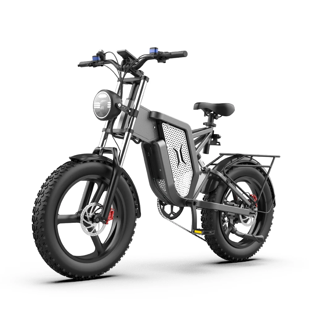 EKX-X20-Electric-Mountain-Bike-20-polegadas-pneus-grossos-1000W-48V ...