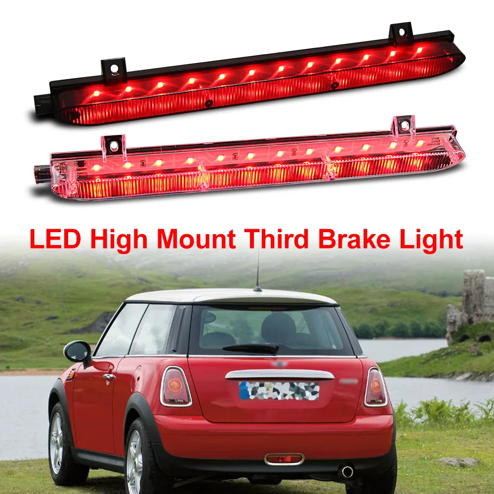 Red Lens LED Third 3rd Brake Light For Mini Cooper Countryman R56 R60 ...