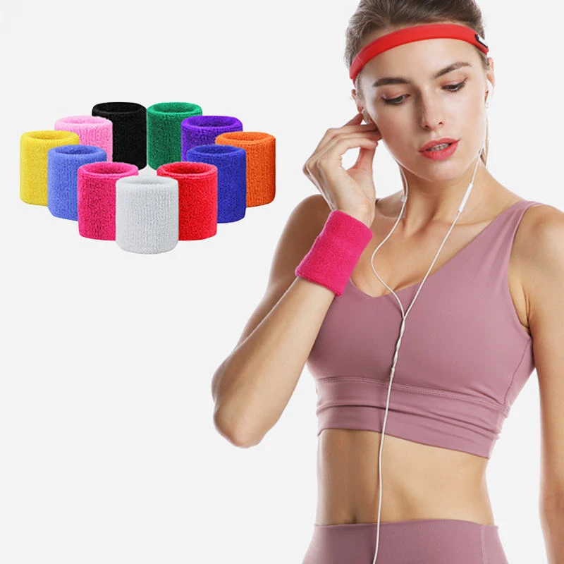 Sport Wristband Brace Wrap Bandage | Badminton Wrist Band | Badminton ...