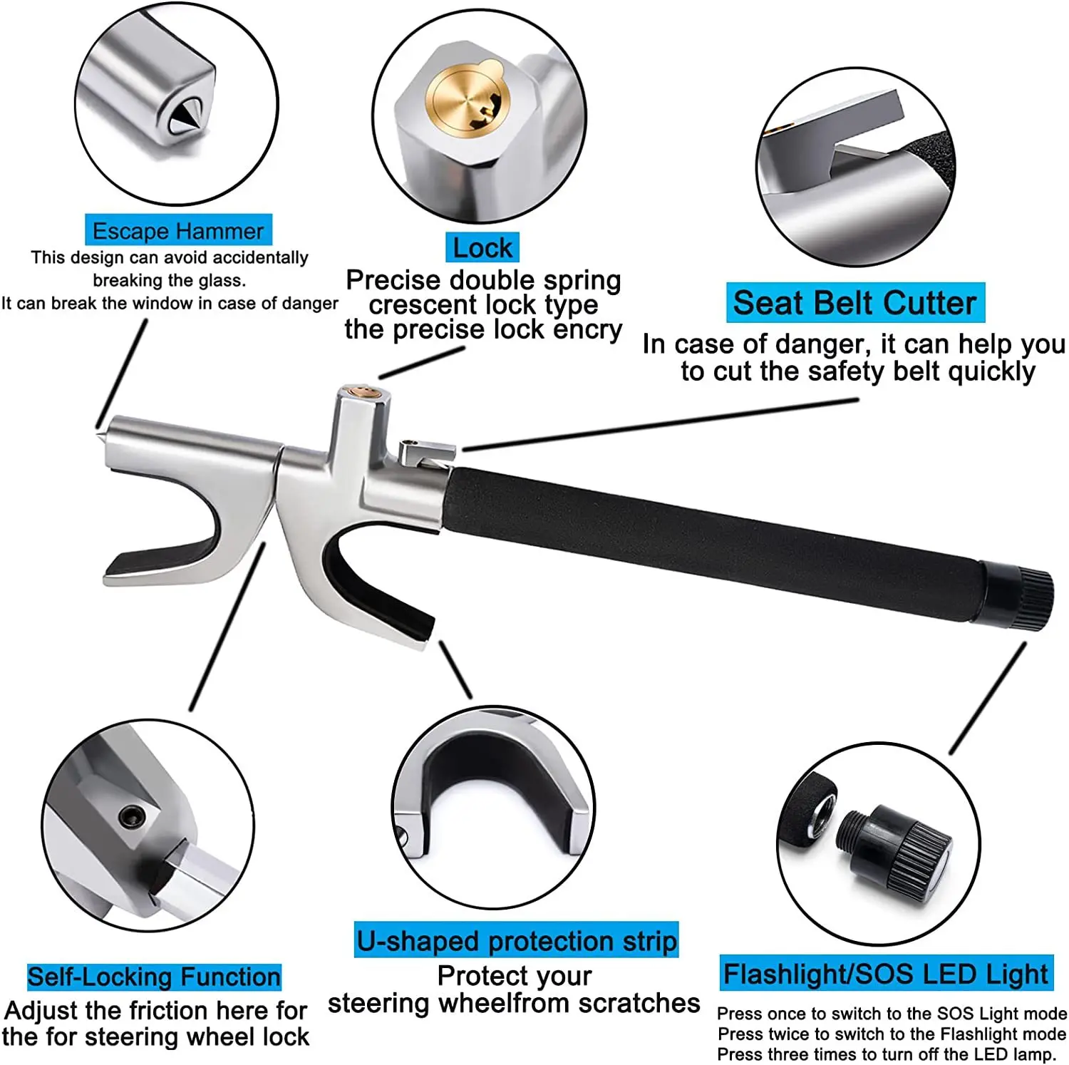 4in1-Car-Steering-Wheel-Lock-Wheel-Lock-Vehicle-Anti-Theft-Lock ...