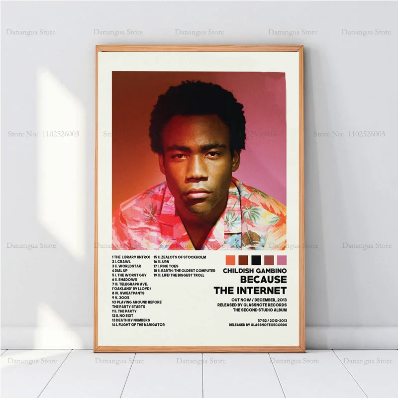 Childish Gambino Because The Internet Album Cover
