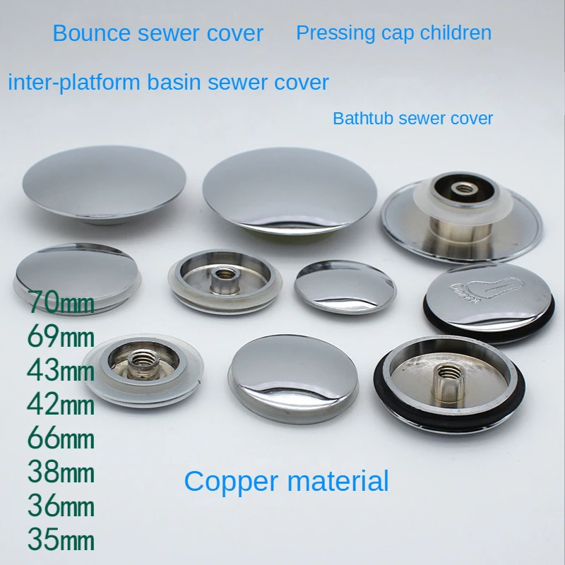 1PC-Copper-Bounced-Pop-Up-Cover-for-Bathtub-Surface-Basin-Drain ...