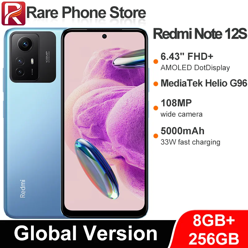 Global-Version-Redmi-Note-12S-8GB-256GB-6-43-AMOLED-Display-MediaTek ...