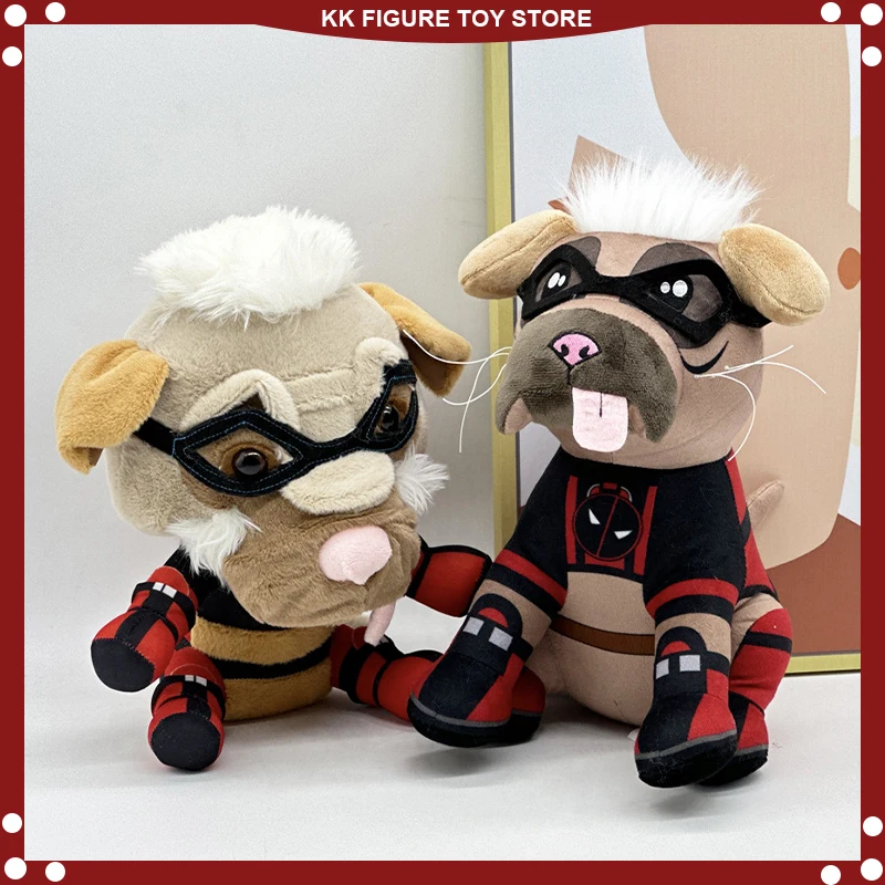 New-Dogpool-Plush-Deadpool-Deadpool-Wolverine-Plush-Toys-Wolverine ...