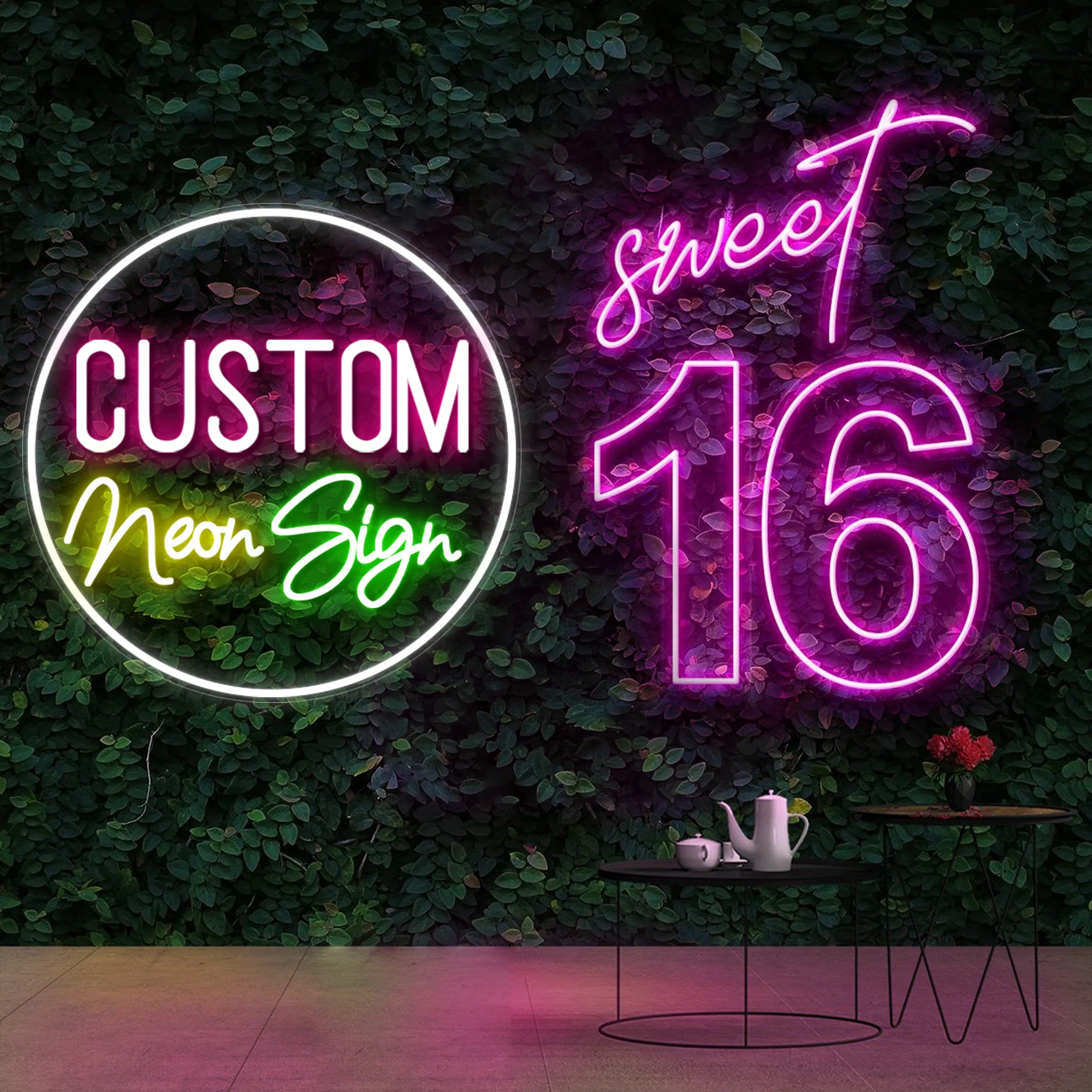 Custom-Neon-lED-Sign-Personal-DIY-Large-Handmade-Neon-Lights-Neon-Night ...
