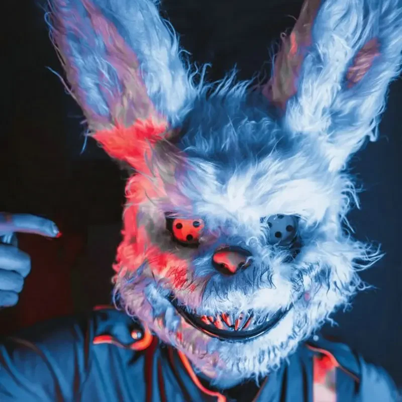 Bloody-Plush-Bunny-Mask-Halloween-Ghost-Festival-Mask-Realistic-Bloody ...