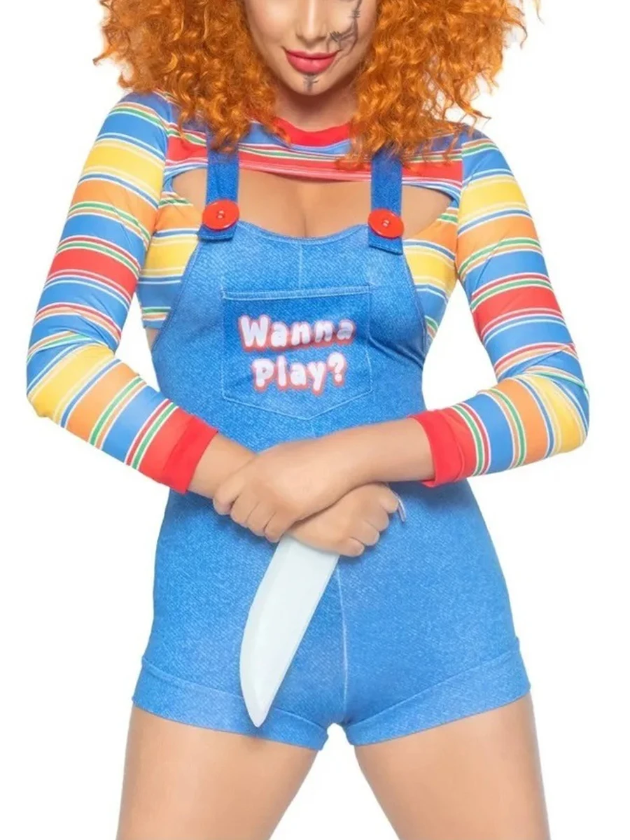 Disfraz-de-Cosplay-de-mu-eca-Chucky-para-mujer-mono-de-personaje-de-pel ...