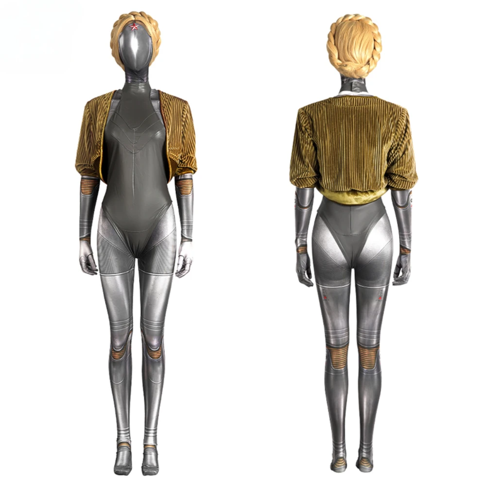 Atomic-Heart-Cosplay-Costume-The-Twins-Robots-Natasha-Glossy-Jacket ...