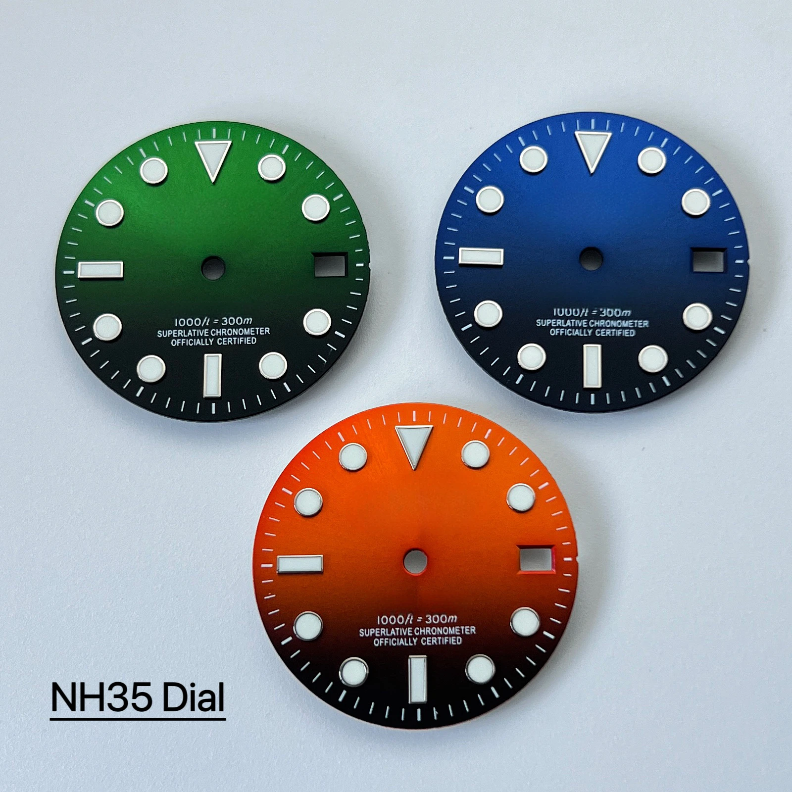 28-5mm-dial-NH35-dial-gradient-color-watch-modification-accessory ...