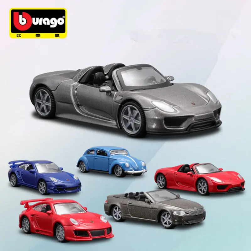 Bburago-1-64-Porsche-GTR-Peugeot-Lamborghini-Dodge-Alloy-Sports-Car ...