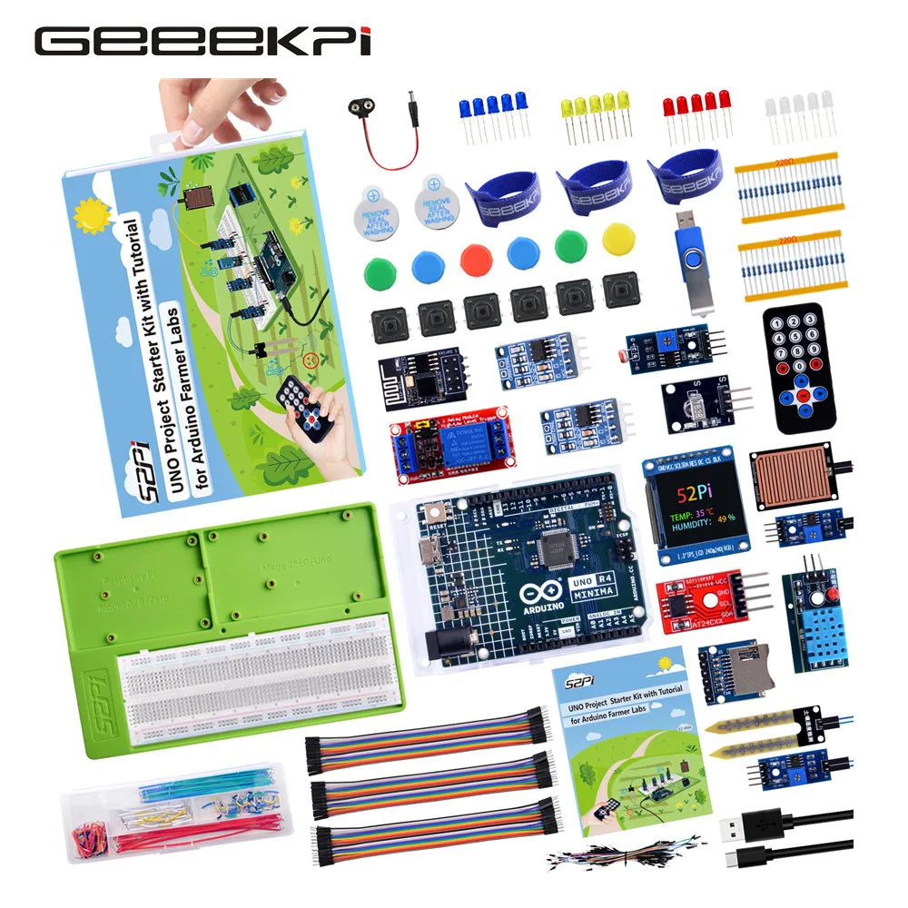 GeeekPi-Arduino-UNO-Project-Starter-Kit-with-Tutorial-for-Arduino-Farmer-Labs-Smart-Farming-Kit ...