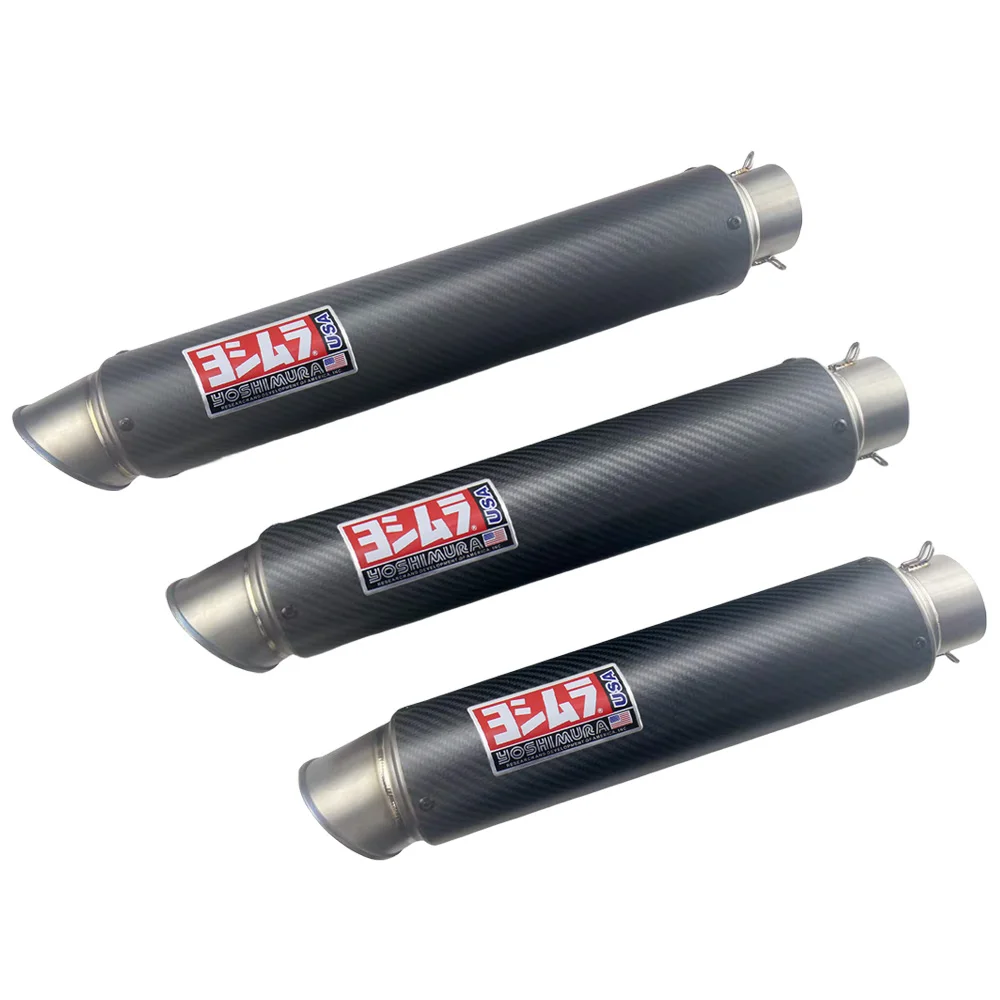 Titanium-Alloy-and-Carbon-Fiber-61mm-Motorcycle-Exhaust-Pipe-Yoshimura ...