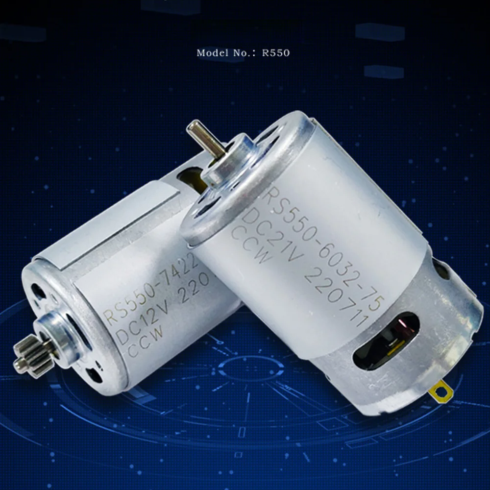 RS550-DC-25000RPM-Motor-Gear-Micro-Motor-21V-1-Lithium-Electric-Saw ...