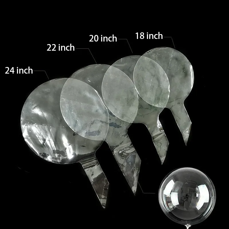 10pcs-8-24inch-Transparent-Bobo-Bubble-Balloon-Clear-Inflatable-Air ...