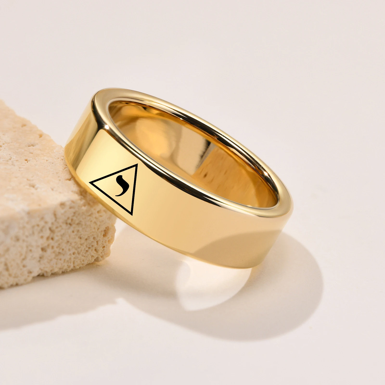 Personalized-Engraved-8mm-6mm-Wide-14th-Degree-Masonic-Tungsten-Carbide ...