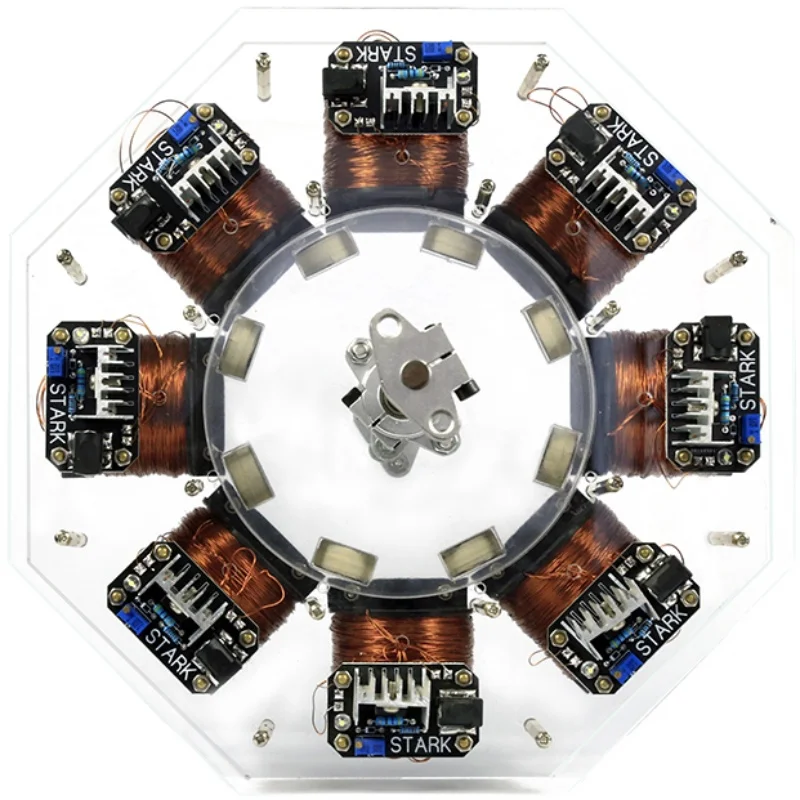 8-level large Bedini motor brushless motor disc motor high power motor ...