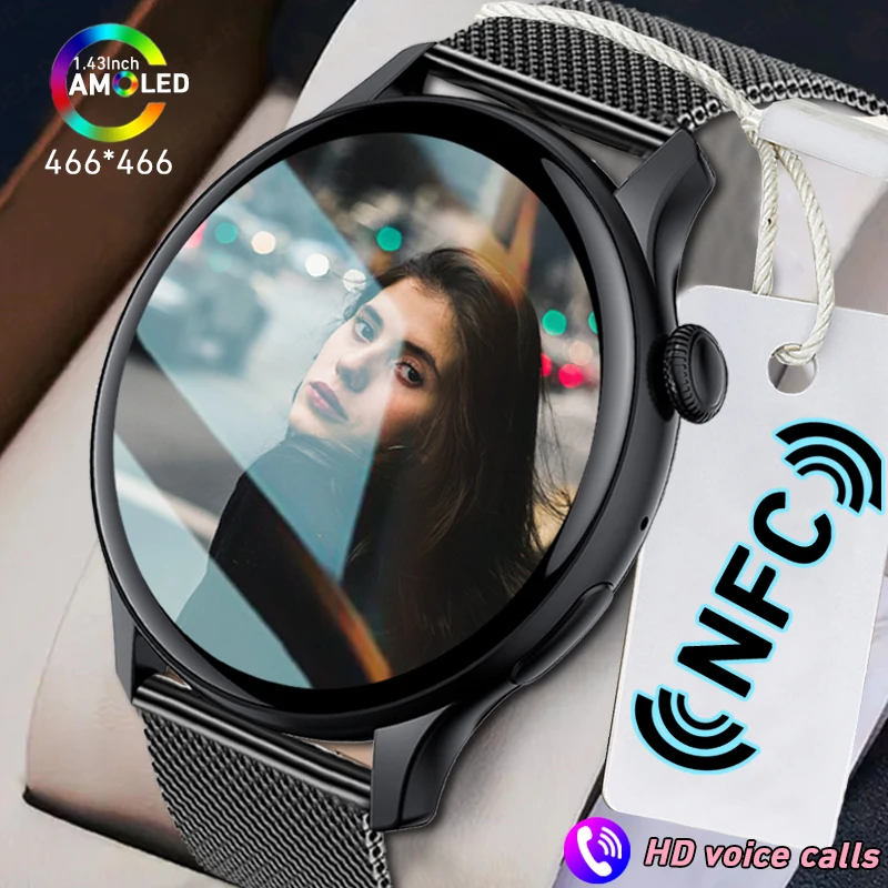 1-43-Inch-AMOLED-Screen-Smart-Watch-Women-Screen-Always-Show-Voice ...