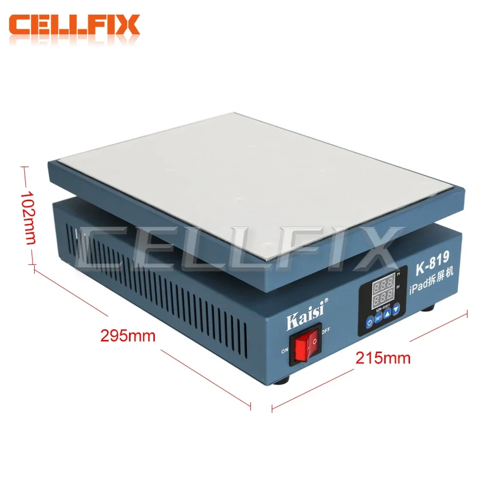 KAISI-K-819-12-Inch-LCD-Screen-Heating-Platform-Size-28-20cm-Heating ...