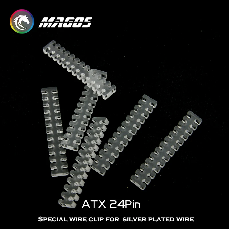 PSU-Cable-Manager-Comb-Module-Line-Cable-Seat-Silver-Jacketed-Wire-Clip ...