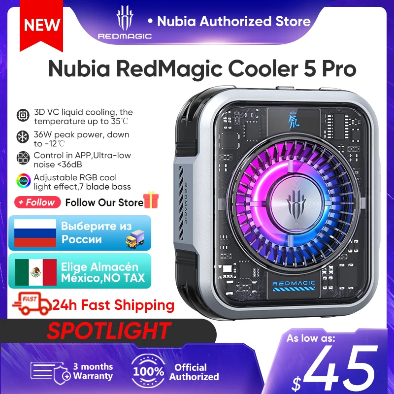 2024-RedMagic-VC-Liquid-Cooler-5-Pro-Magnetic-Phone-Cooler-For-Red ...