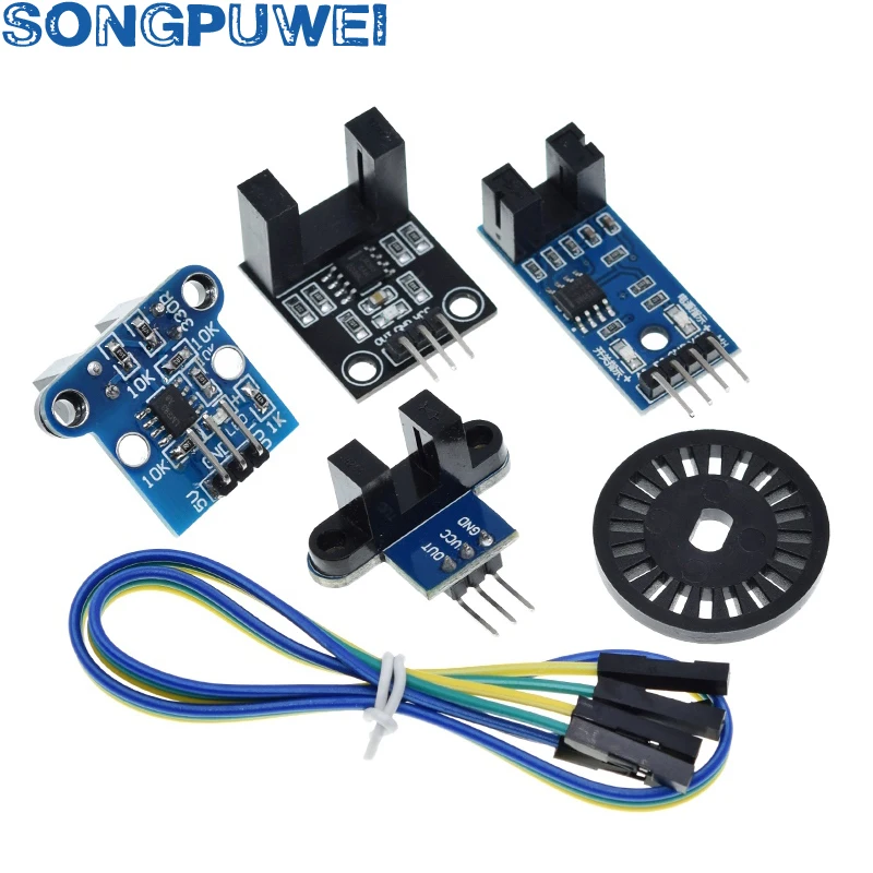 Photoelectric-Beam-Speed-Sensor-Module-3-3V-5V-Slot-Type-Optocoupler-Tacho-Generator-Counter-For ...