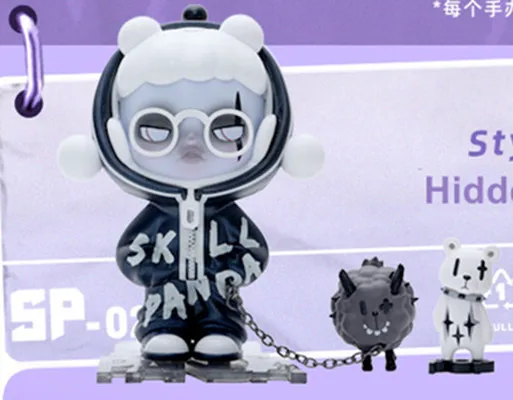 POP MART Skullpanda Panda Caja Sorpresa Juguetes Guess Bag Caja Ciega ...