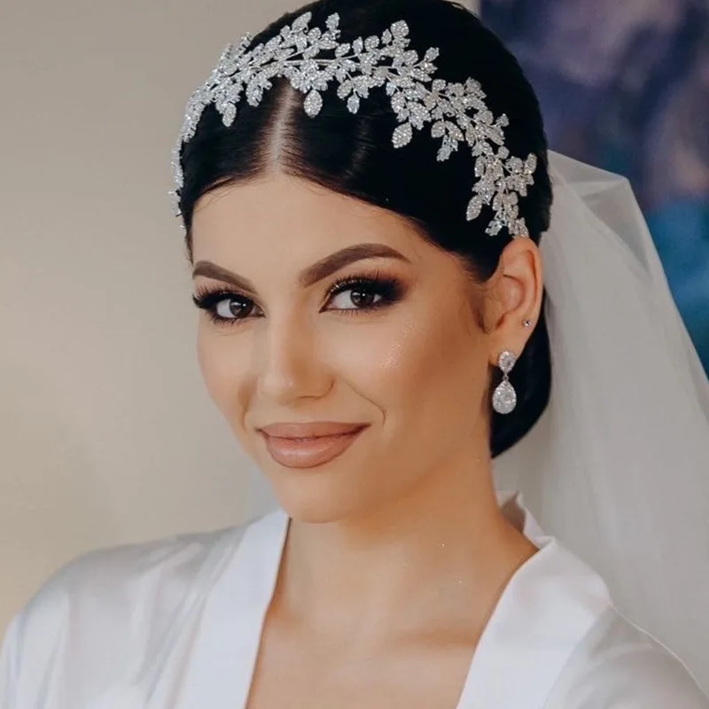 Luxury-Bridal-Headband-Zircon-Crystal-Princess-Wedding-Headdress-Bride ...