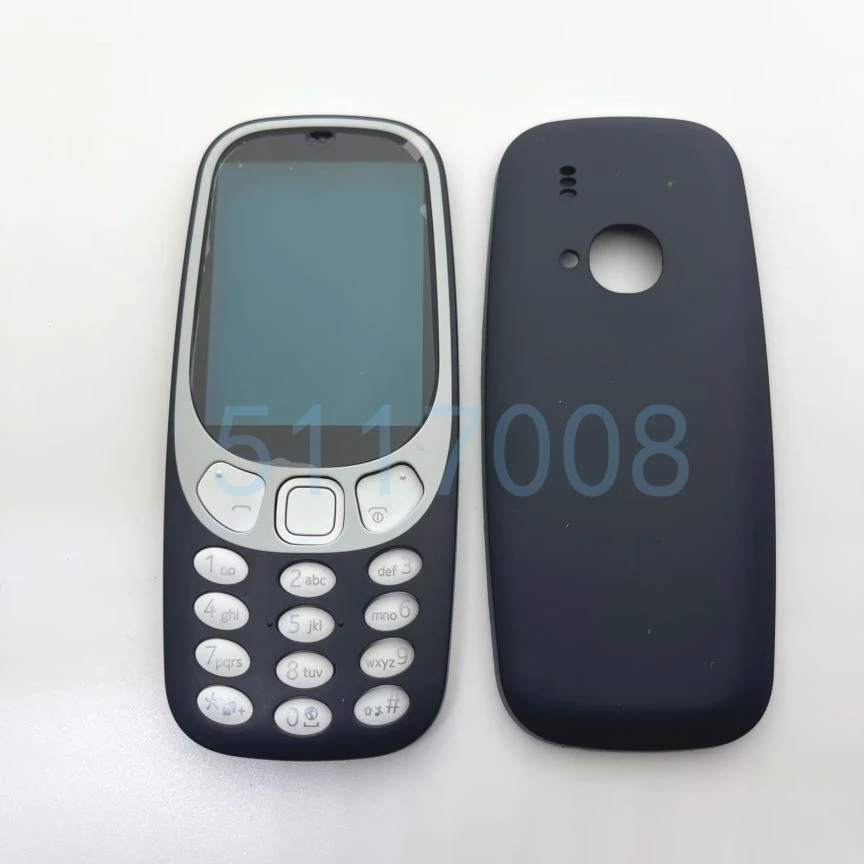 For-Nokia-3310-With-English-Keyboard-New-Full-Housing-Face-Frame ...
