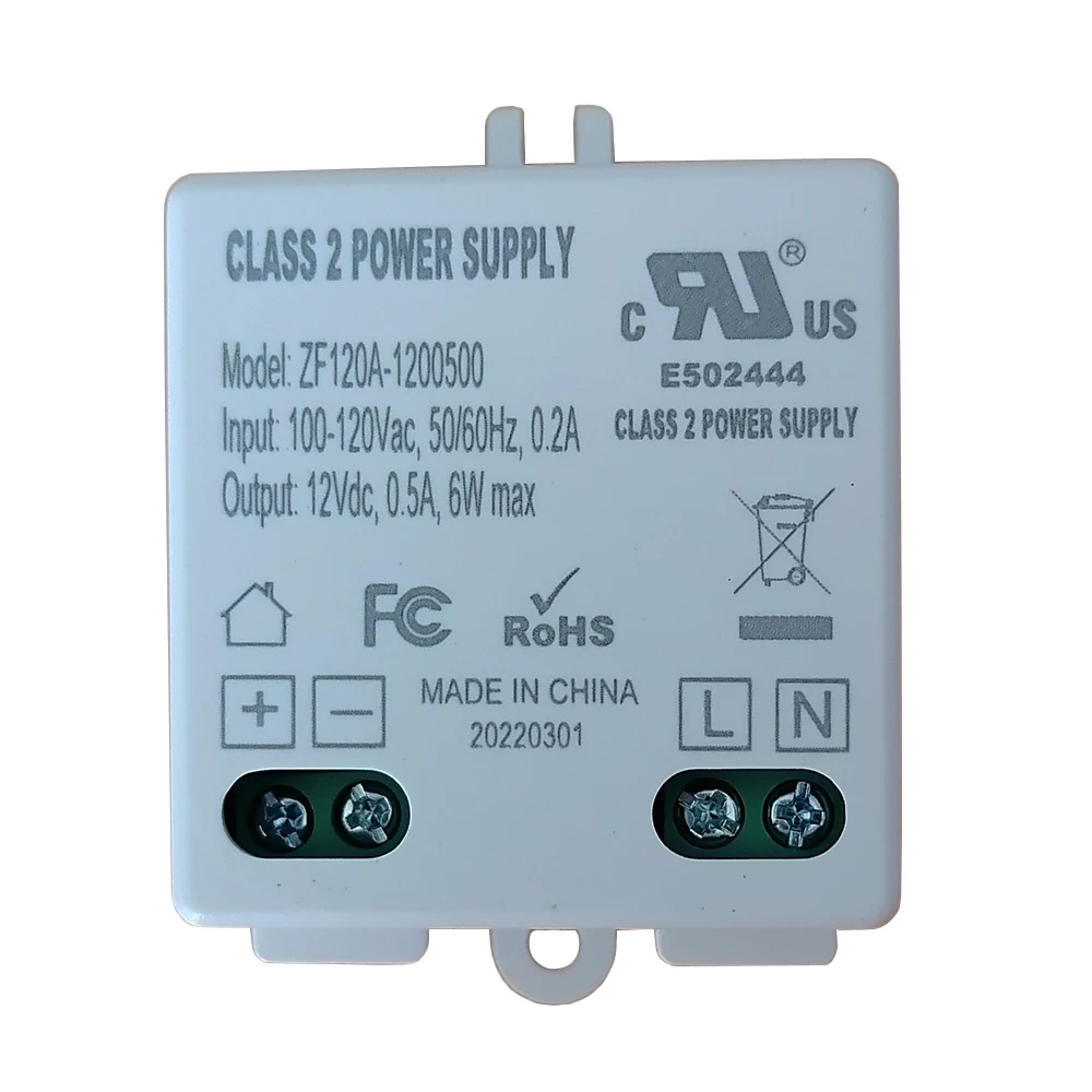 TONGLIDA ZF120A- 1200500 ไดร์เวอร์ LED พาวเวอร์ซัพพลาย 6W Class 2 ...