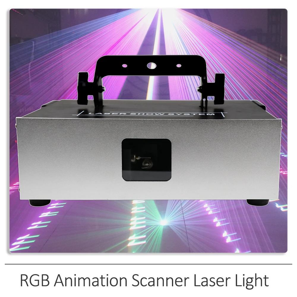 1w Rgb Laser Light Animation Beam Line Scanner Stage Laser Projector ...