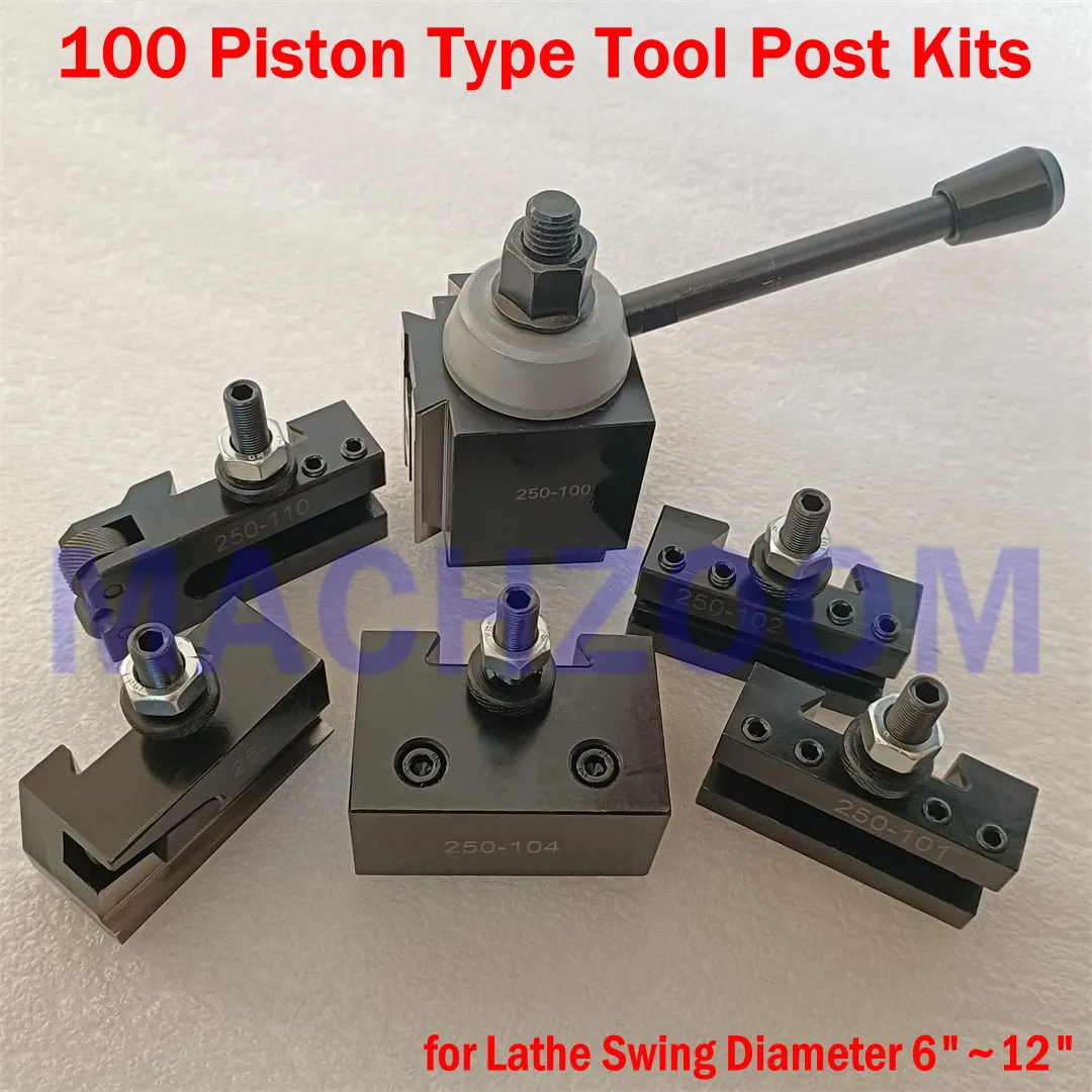 251-100 Pistion Type QCT Quick Change Tool Post Turret Kits Sets for ...
