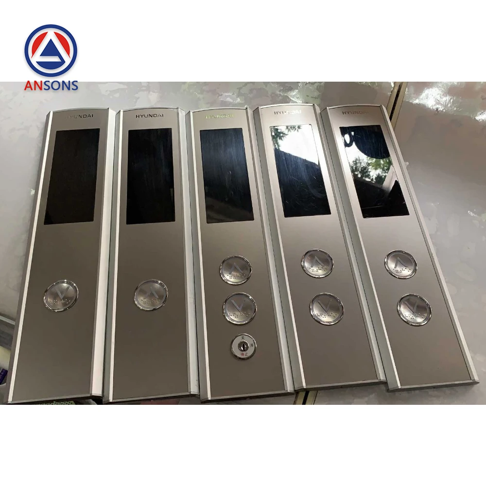 HIP-DC64-STVF9-Hyundai-Elevator-COP-Box-Display-PCB-Board-Top-Bottom ...