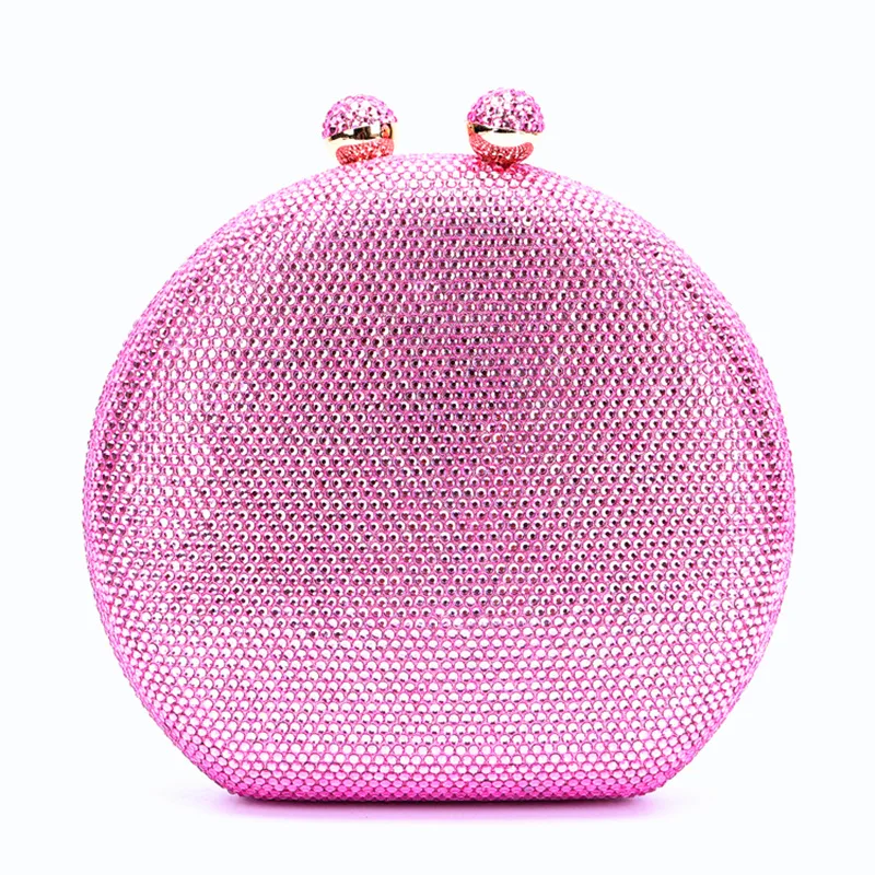 Women-Crystal-Lady-Pink-Yellow-Green-Red-Stones-Evening-Purses-and ...
