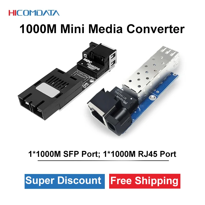 Mini-convertidor-de-medios-pticos-Gigabit-interruptor-Ethernet-SFP-1 ...