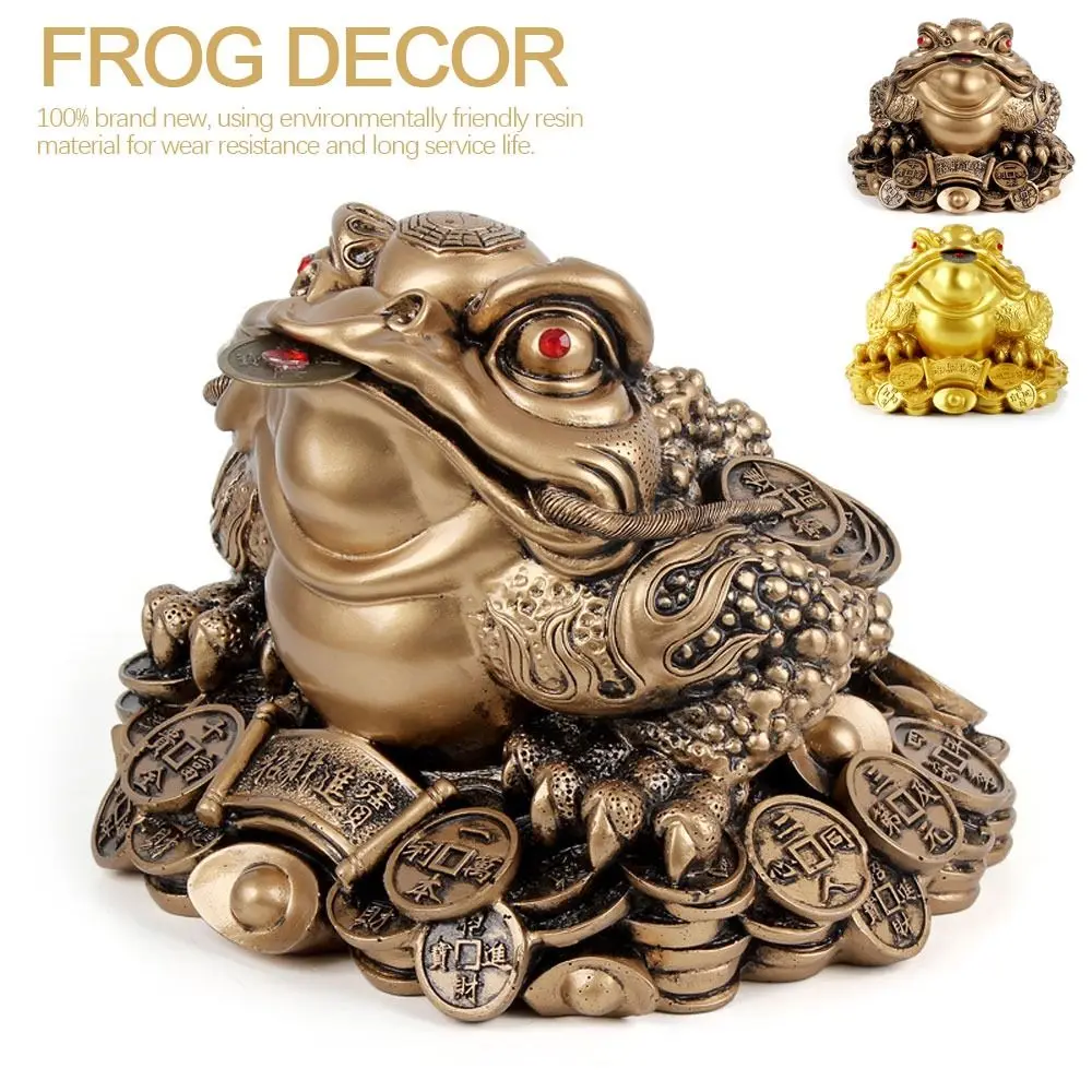 Feng Shui Toad Money Fortune riqueza China Rana Dorada sapo moneda ...