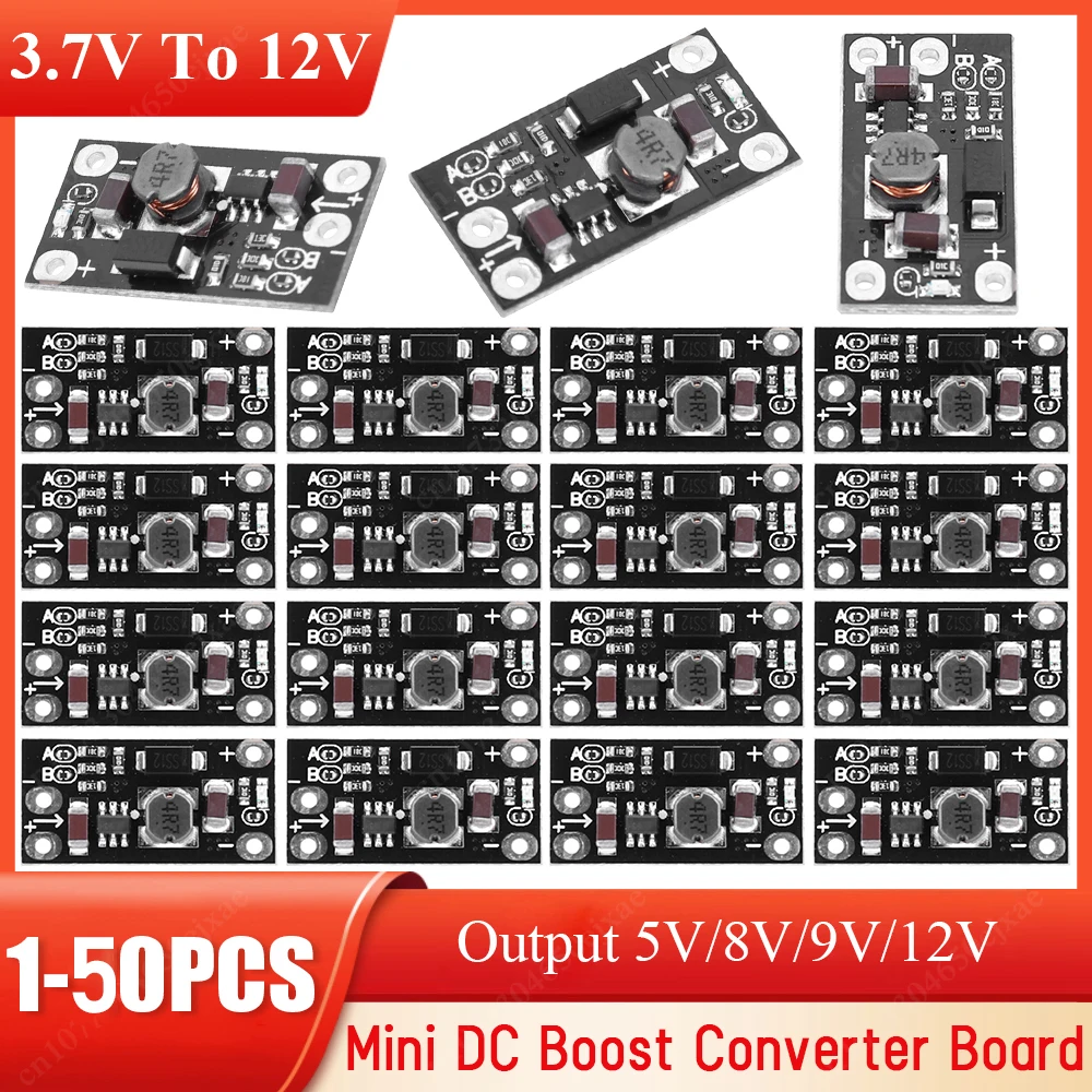 50-1PCS-Mini-DC-Boost-Converter-Board-Voltage-Boost-Module-Lithium ...
