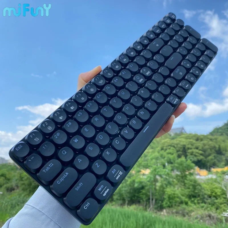 MiFuny-P100pro-Wireless-Mechanical-Keyboard-Bluetooth-Low-Profile ...