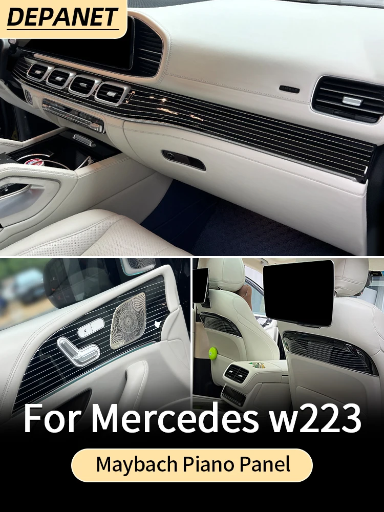 Piano-Panel-For-2019-2024-Mercedes-gle-w167-interior-gle-v167-coupe ...