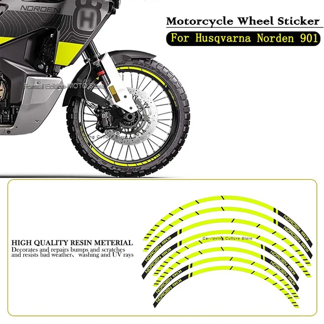 Husqvarna Rim Stickers