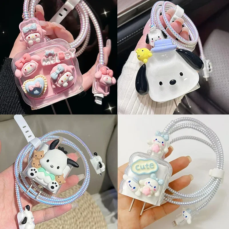 Sanrios-Charger-Protector-Case-Melody-Hellokittys-Charging-Cable ...