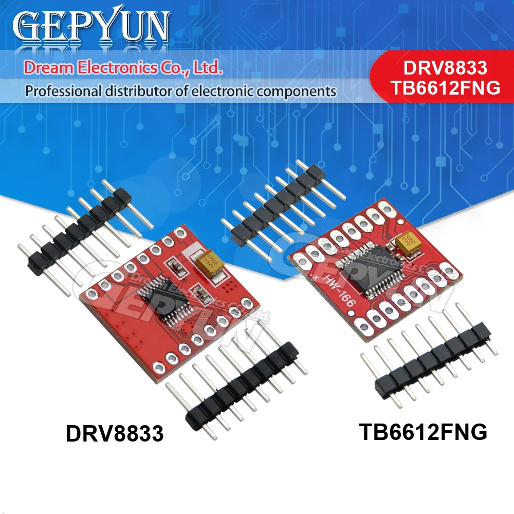 DRV8833 DC Motor Drive Board Module TB6612 Dual Motor Driver board ...