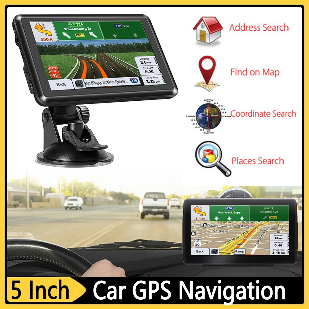 Monitor-HD-Touch-Screen-Car-Navegador-GPS-Transmissor-FM-Lembrete-de ...