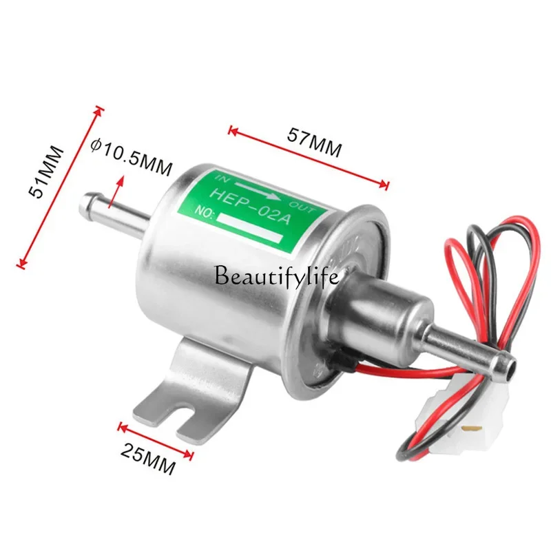 yj22 Automobile modification HEP-02A electronic oil pump 12V ...