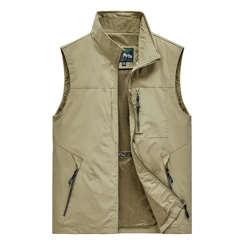Men's Vests Mens Jacket Sleeveless Vest Spring Summer Autumn Casual ...