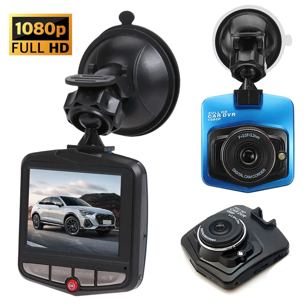 Car-Camcorder-Loop-Recording-Dash-Cam-Suction-Cup-HD-1080P-Car-DVR ...