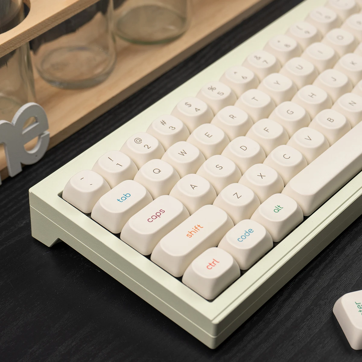 Milky White Yogurt Fruit Theme Keycap 123 Keys PBT Sublimation MOA ...