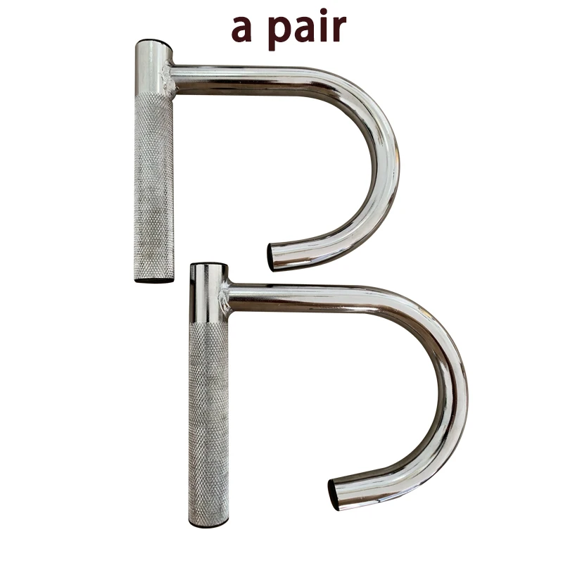 Metal-Resistance-Bands-Handles-Knurled-Surface-Chin-Up-Handle ...