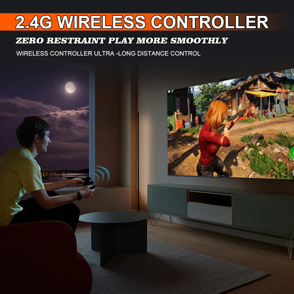 Generic Retro Gaming Console With 60000+ Games Video Game Player Super ...