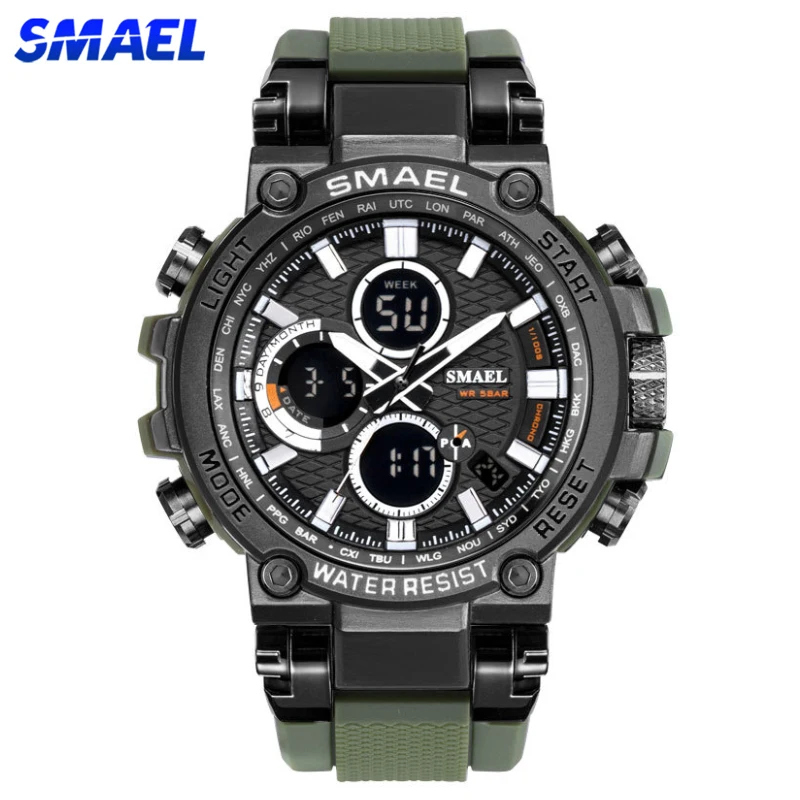 SMAEL-Men-Sport-Watches-Digital-Double-Time-Chronograph-Watch-Mens-LED ...