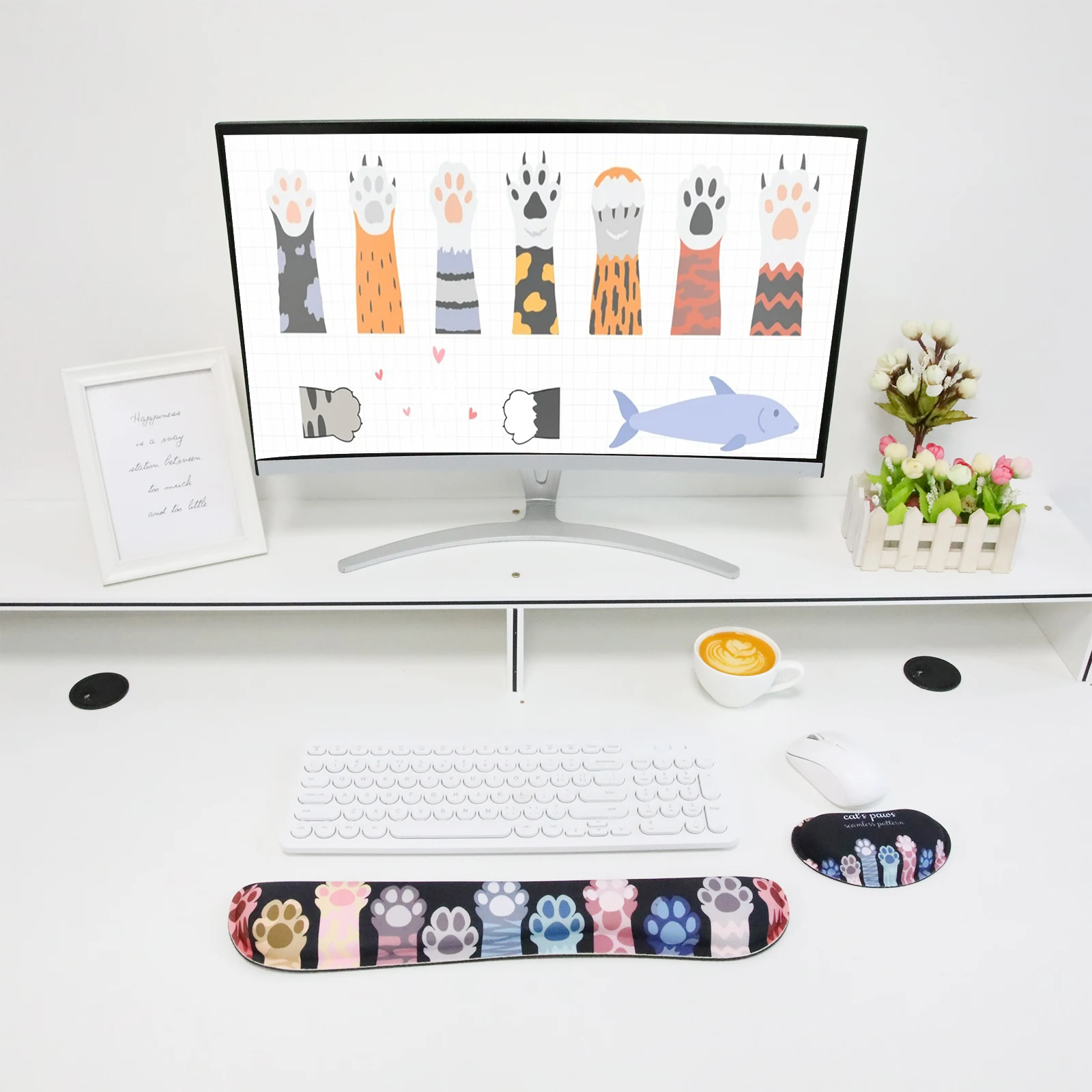 Black-Cat-Claw-Wrist-Set-ergonomic-design-effective-relief-of-wrist ...